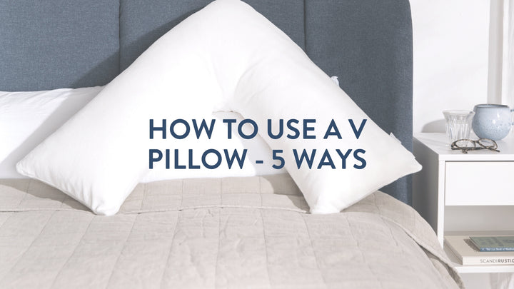 How To Use A V Pillow - 5 Different Ways – Putnams